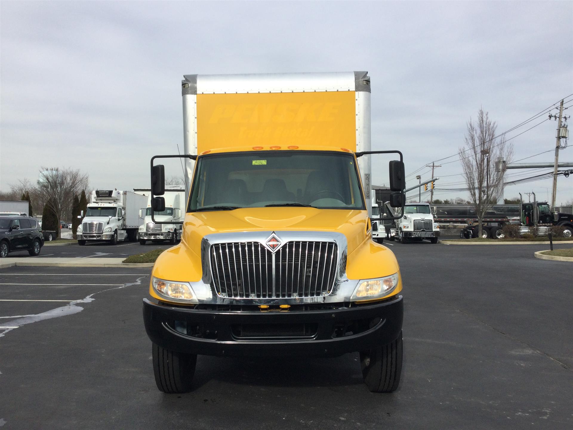 International Box Van Trucks For Sale