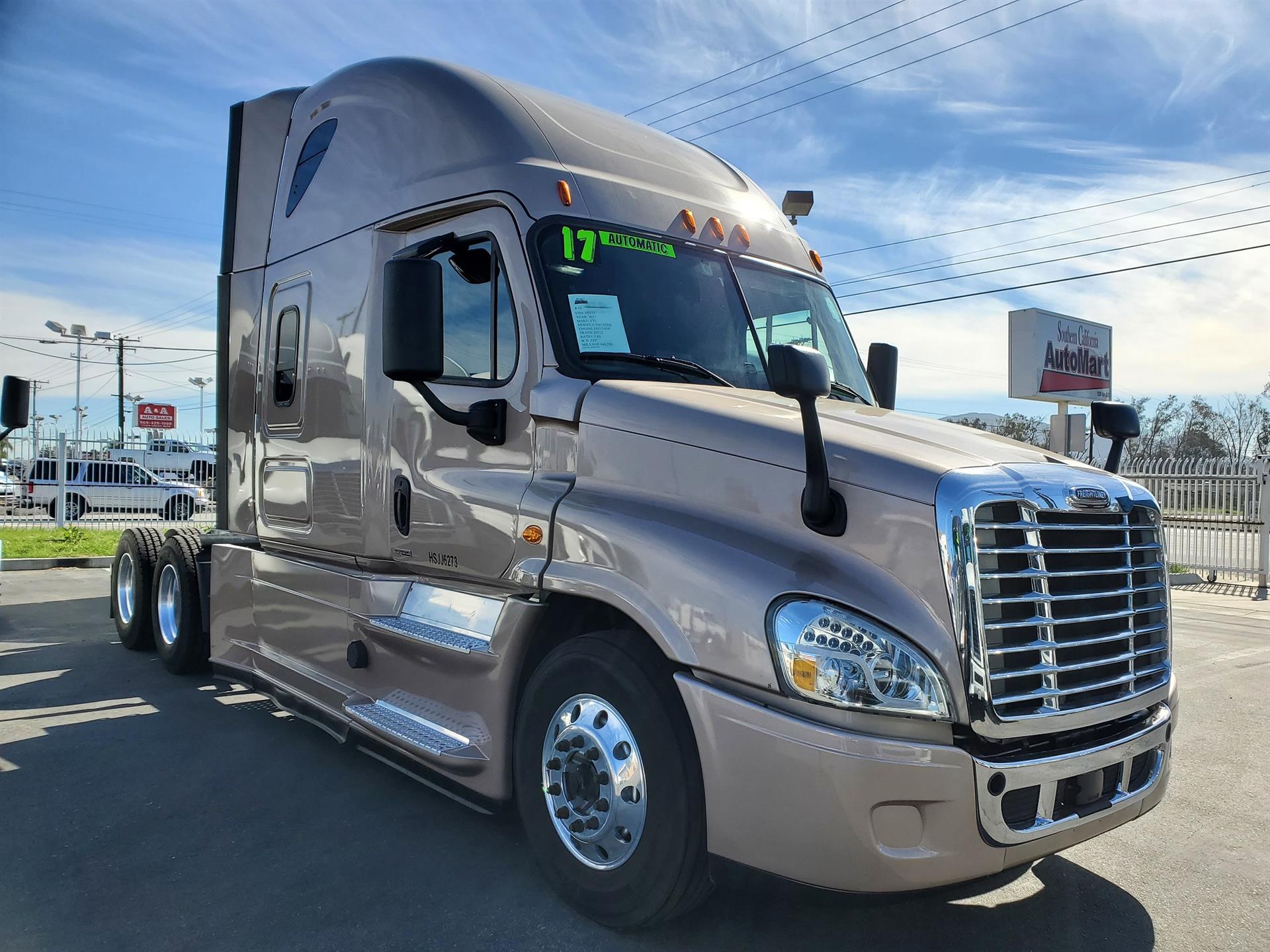 2017 Freightliner Cascadia 2017 Freightliner Cascadia