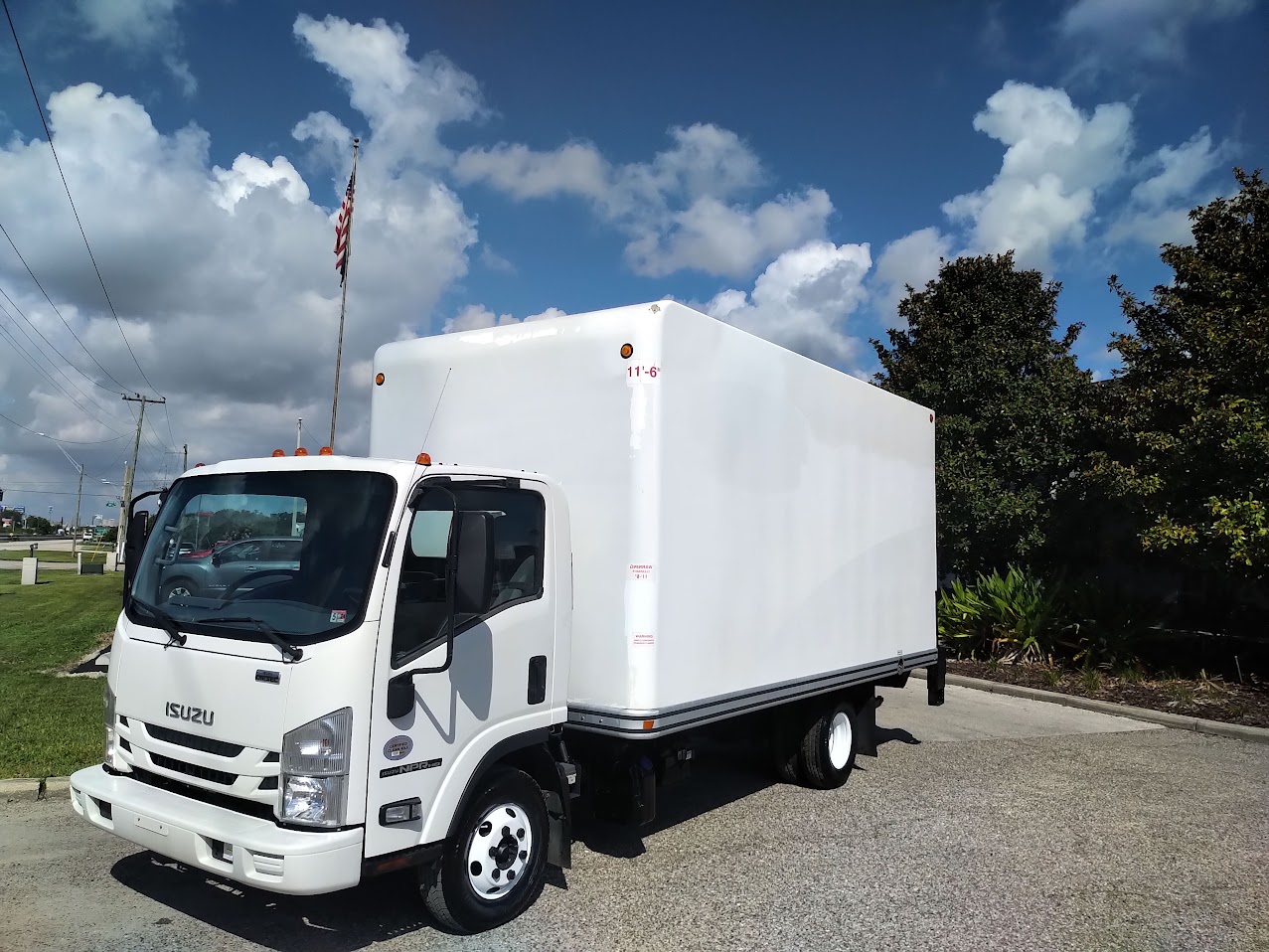 Isuzu NPR Box Trucks For Sale
